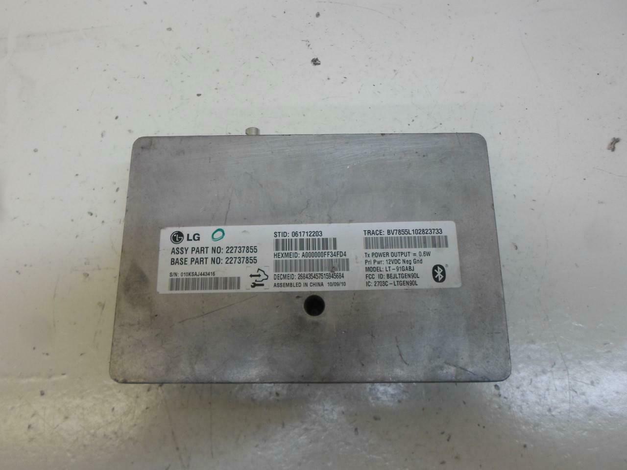 Communication Control Module GMC Acadia 2011 22737855