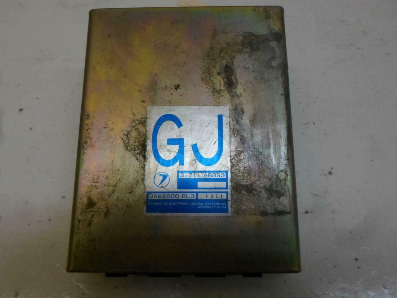 Transmission Control Module TCM TCU Subaru Legacy 1992 31711 Ab393