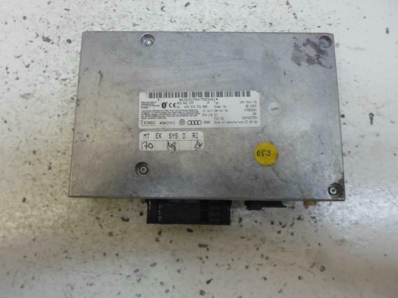 Telematics Control Module Audi A6 2007 2008 2009 2010 4F0910336