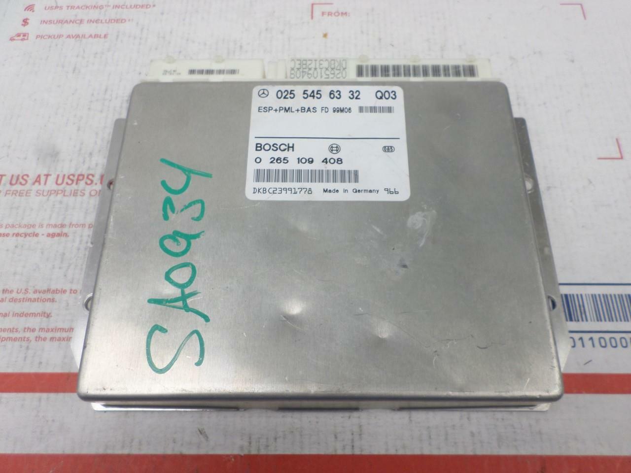 ABS Control Module Mercedes-Benz W210 E-Class E320/E430 1999 2000 2001