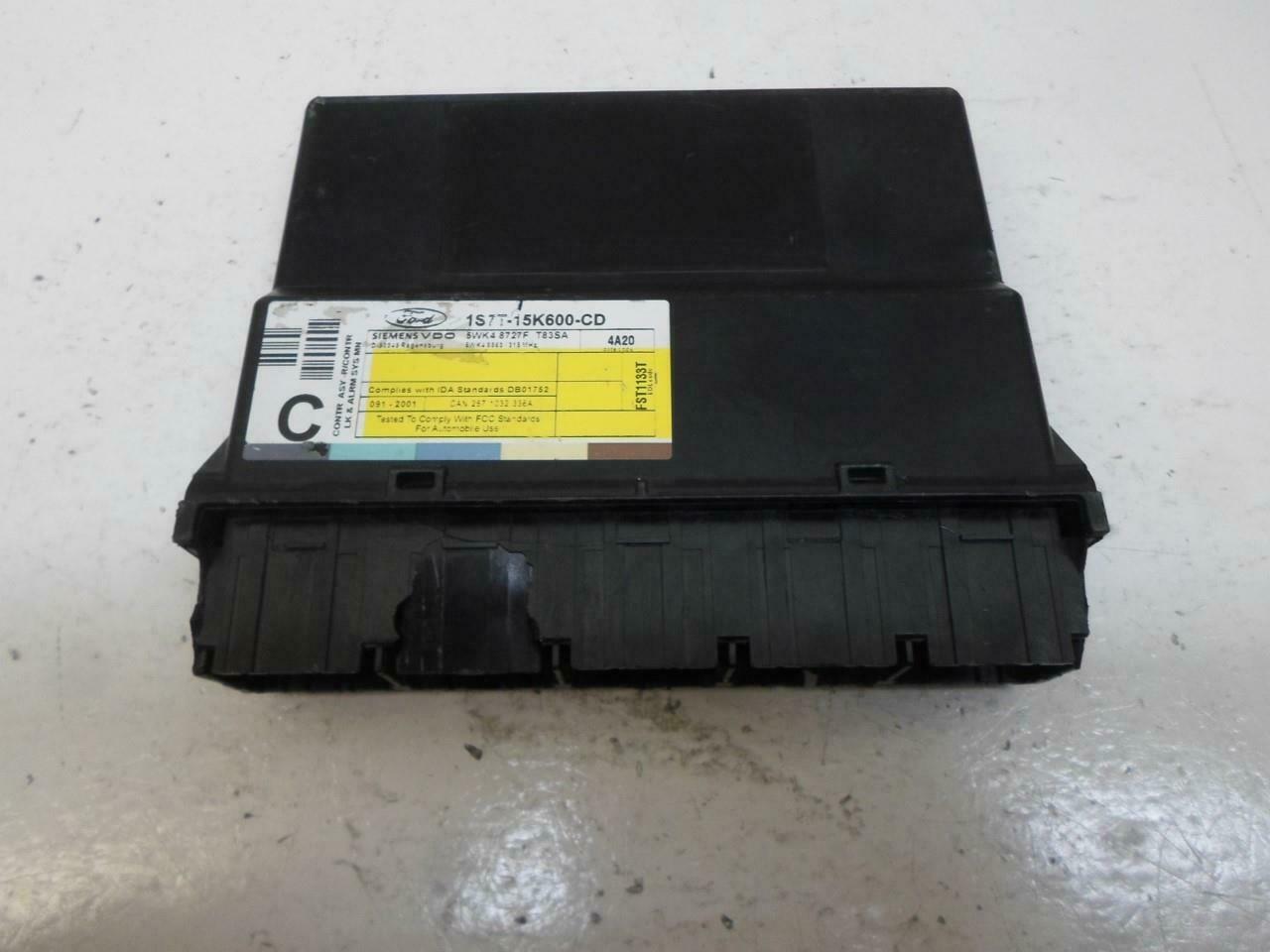 OEM Multifunction Control Module Ford Focus 2001 2002 2003 2004 1S7T ...