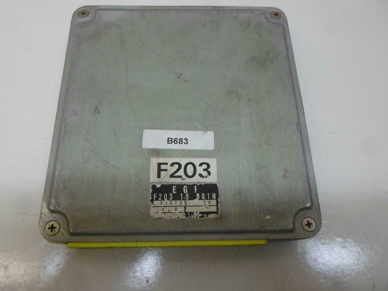 OEM Engine Computer Mazda Mx-6 1988 1989 1990 F203 18 881H PCM ECM ECU